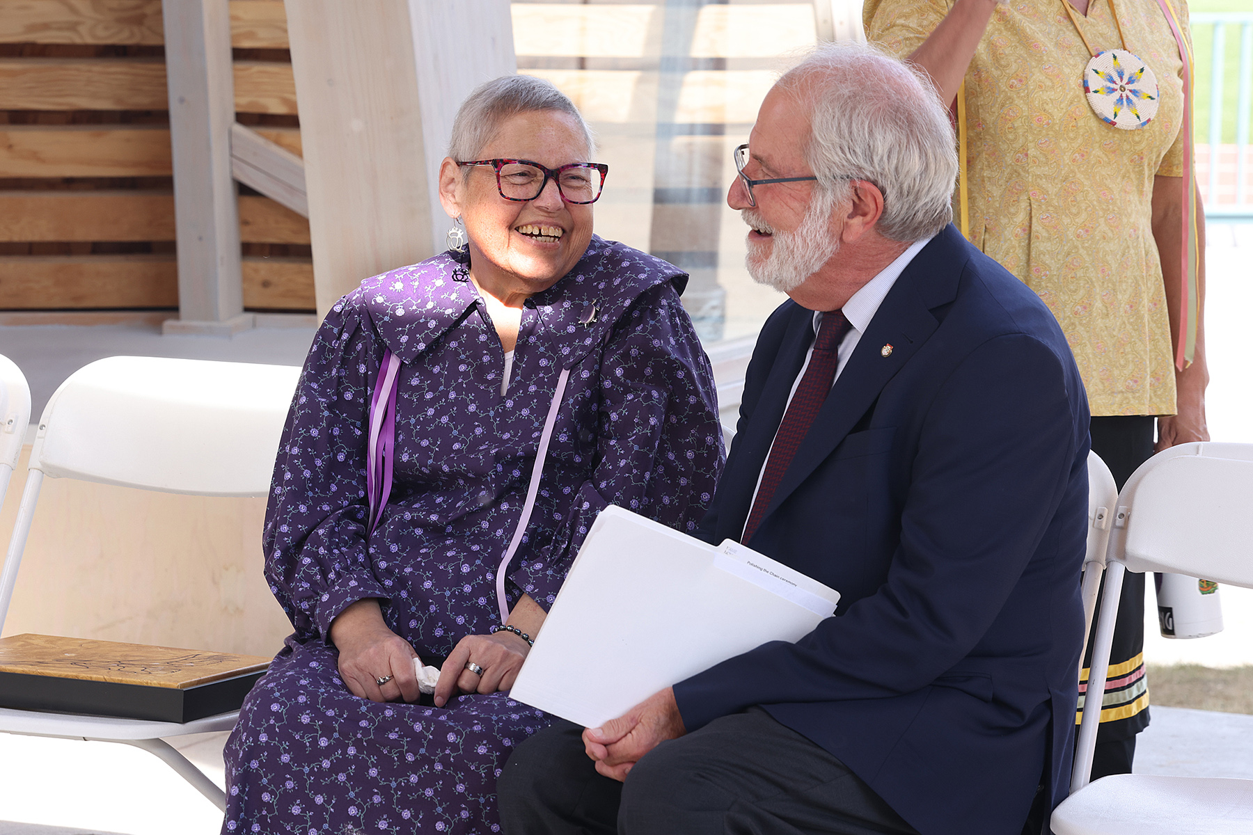 Kanonhsyonne (Janice Hill) retires after three decades at Queen's | Queen's Gazette